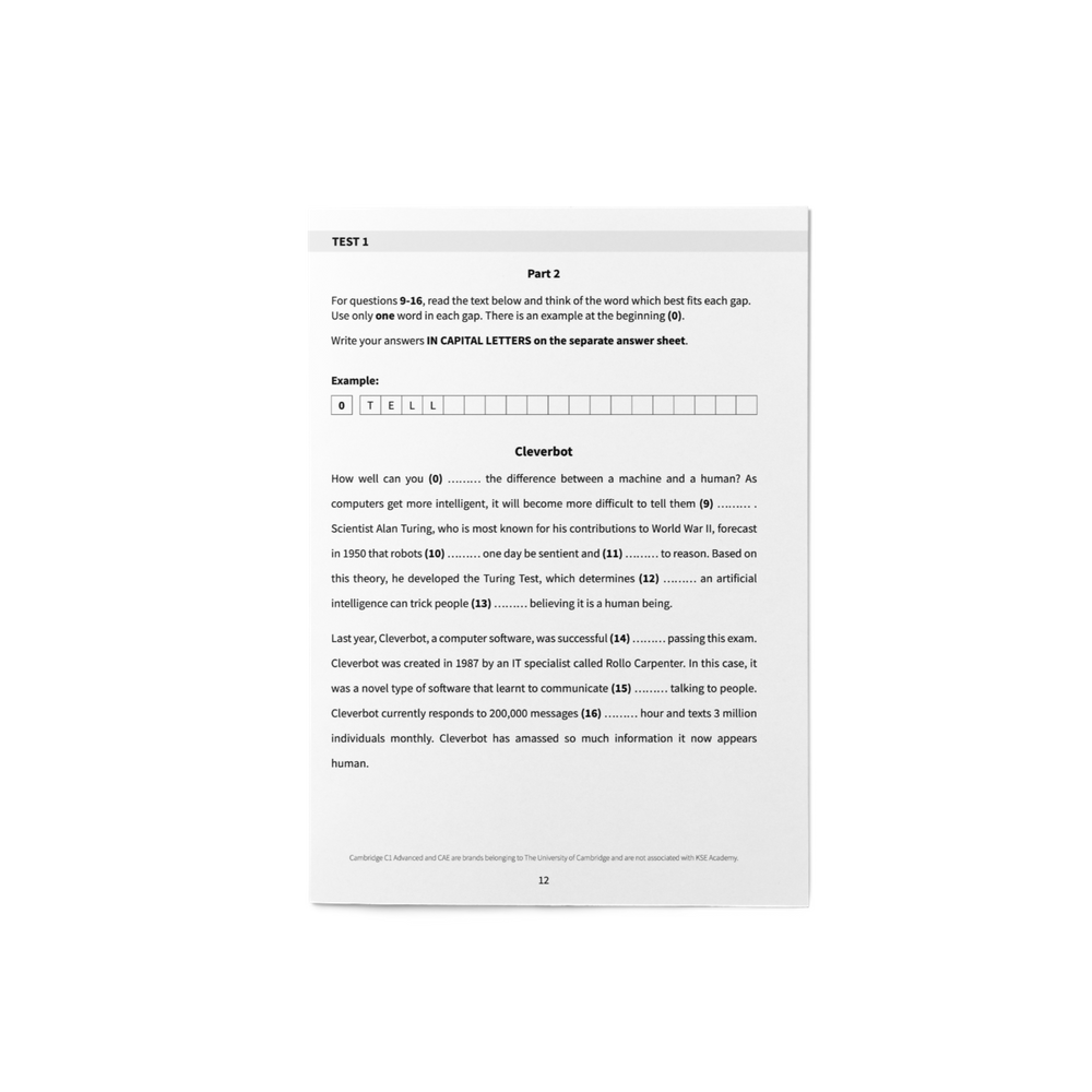 Use of English B2 | 10 Use of English Tests for B2 First (FCE)